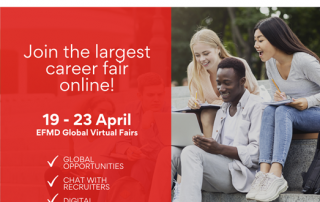 Students attended the EFMD Global Virtual Fairs - IUM